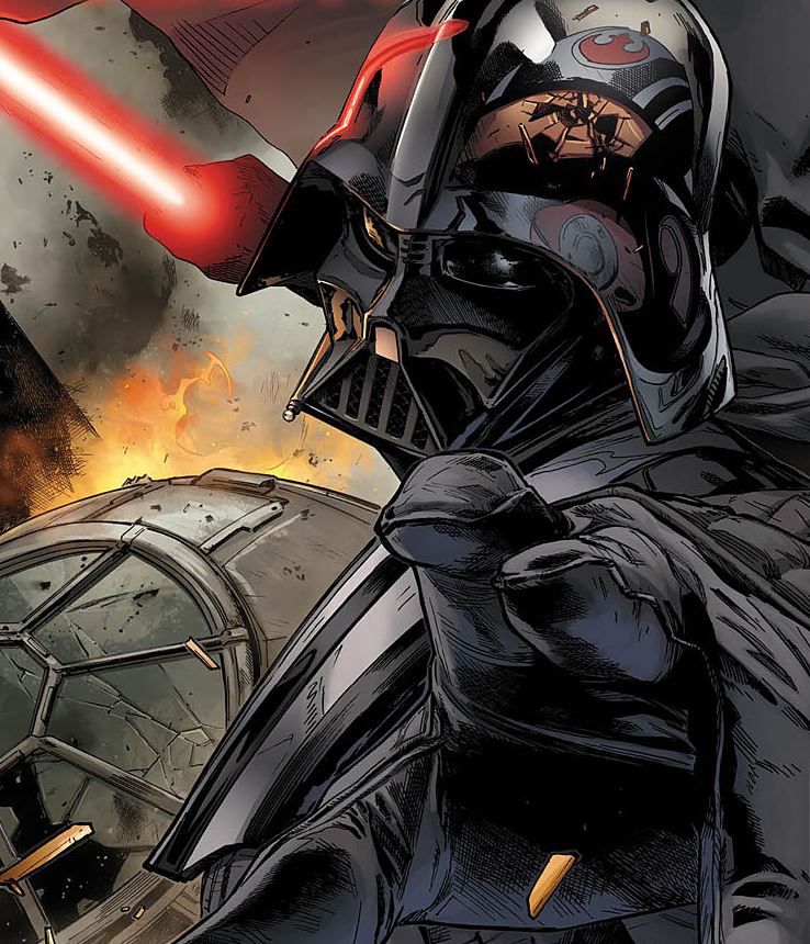 PREVIEW PAGES: IT’S VADER VS. AN ENTIRE REBEL FLEET IN ‘VADER DOWN ...