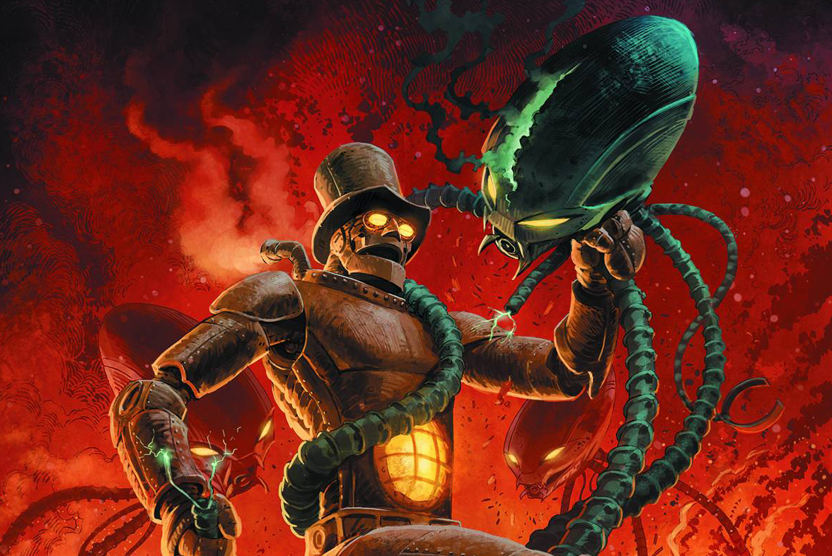 REVIEW: The Steam Man of the Prairies and the Dark Rider Get Down (TPB ...