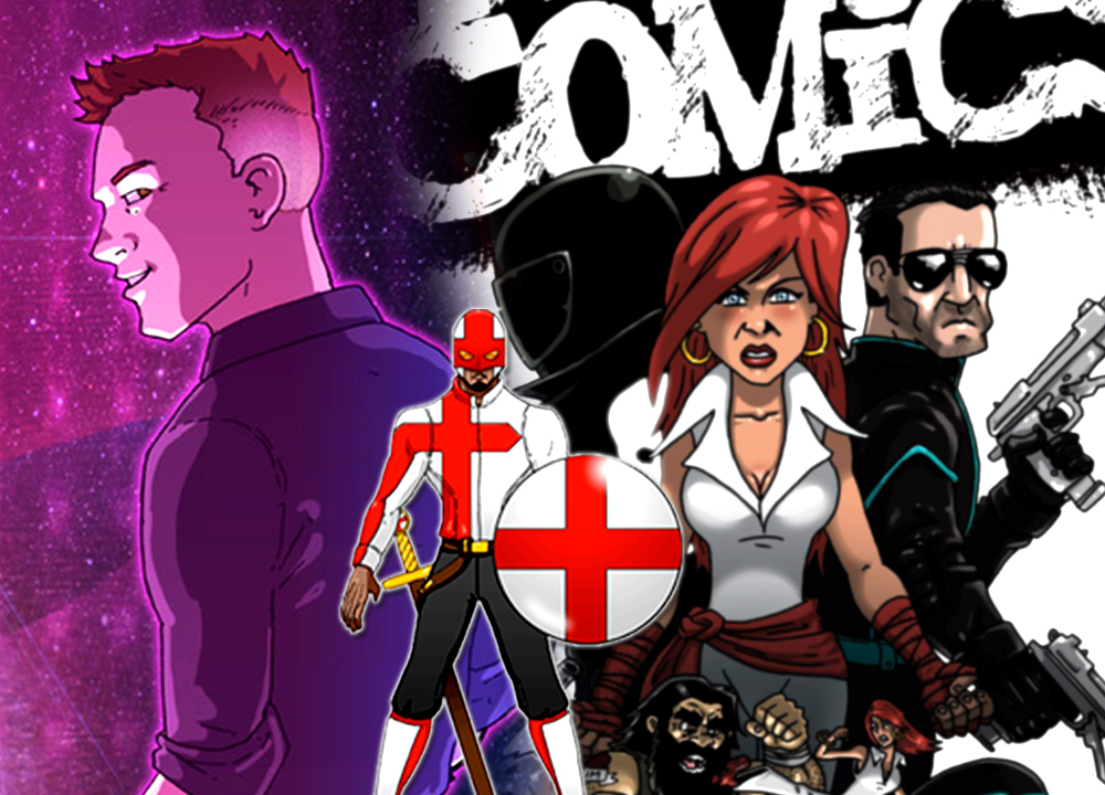 THOMPSONATOR CHRONICLES: MEET ARTIST DAN BUTCHER, CREATOR OF VANGUARD COMIC - Action A Go Go, LLC
